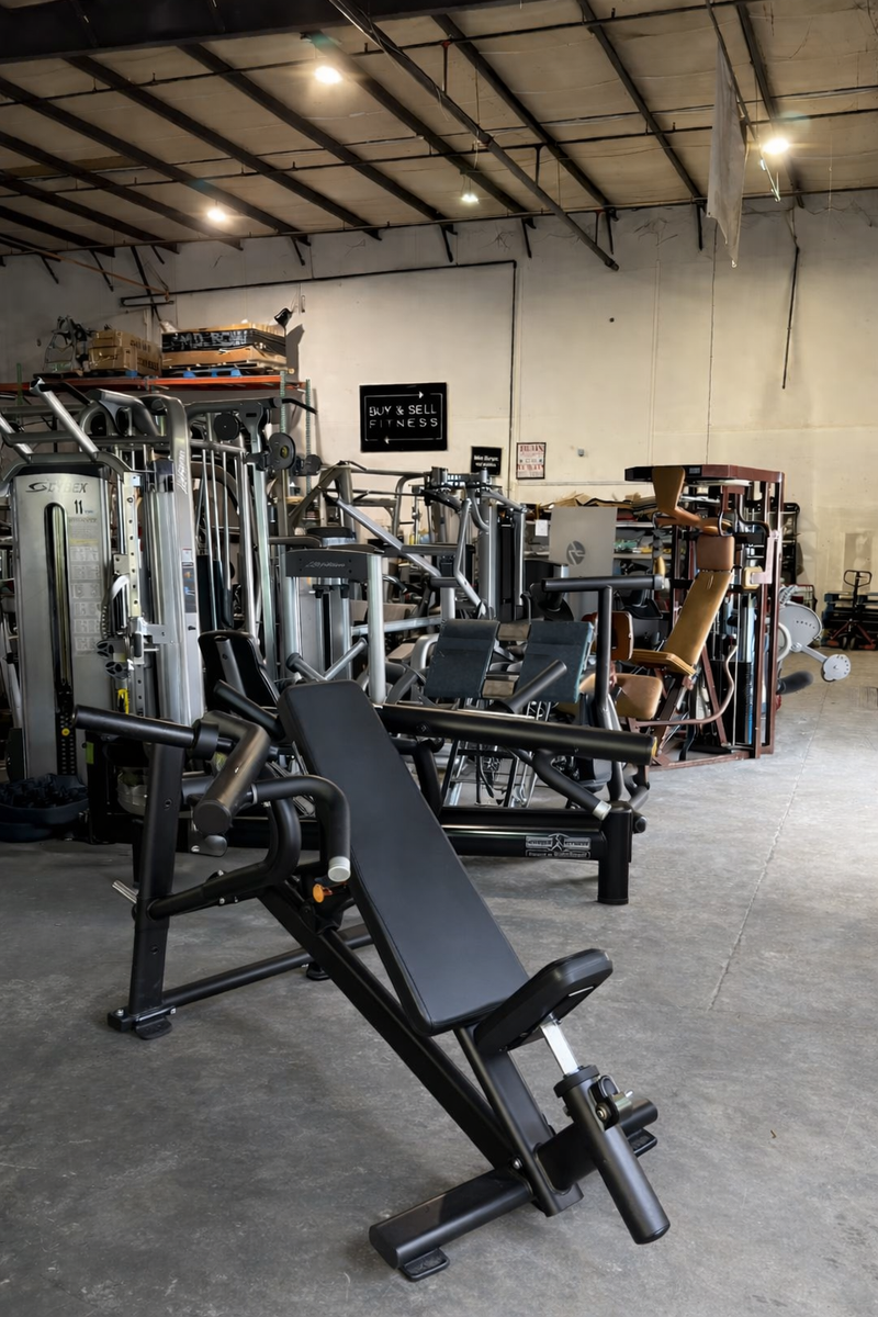 Matrix Magnum Incline Plate Loaded Chest Press– Buy & Sell Fitness