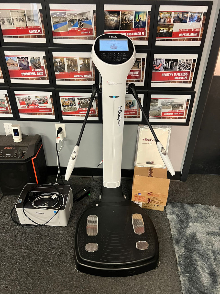 Inbody 570 Body Fat / Composition Analyzer + Stadiometer w/ Printer ...